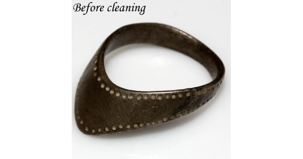 Medieval Silver Archer Ring